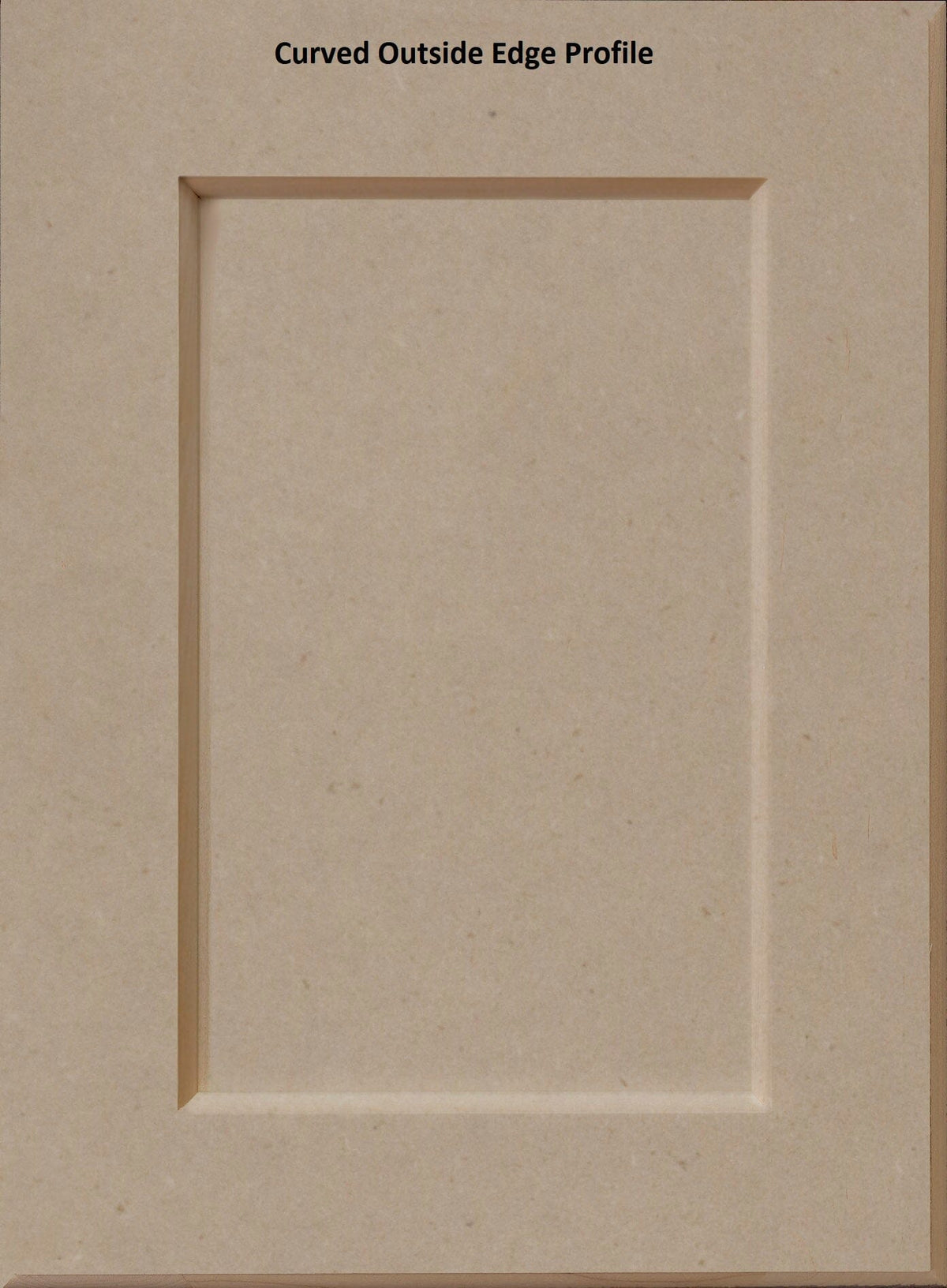 Recess Panel Cabinet Doors | Wood Frame & Matching Insert - Cabinet ...