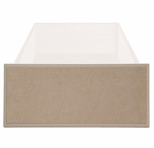 Naples Slab White Drawer Front | Cabinet Doors 'N' More