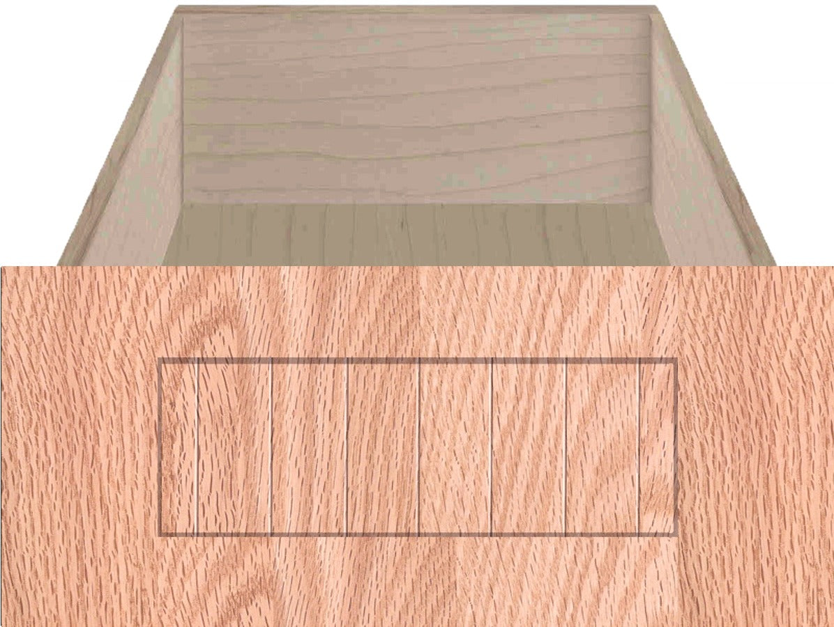 Shop Belmont Beaded Shaker Cabinet Drawer Fronts | CDNM - Cabinet Doors ...