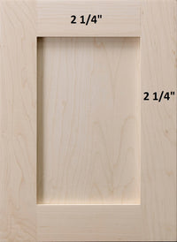 Wooden Custom Cabinet Doors | Receding Panel | Square Edges - Cabinet ...